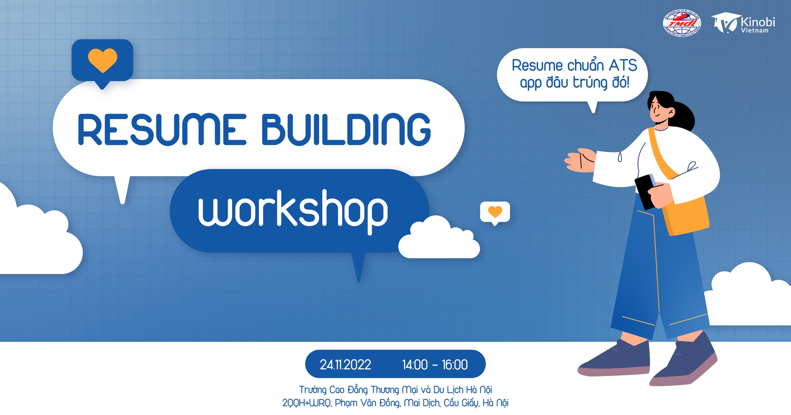 Resume building workshop: resume chuẩn ats, app đâu đúng đó